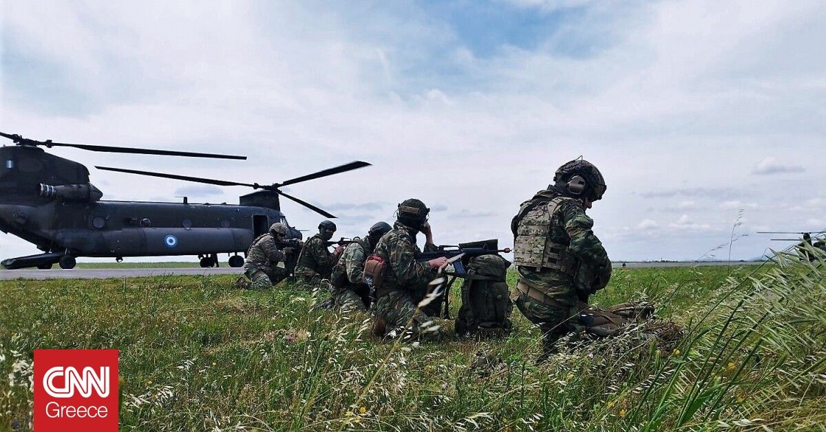 Εντυπωσιακές εικόνες από την Πολυεθνική Άσκηση «SWIFT RESPONSE 23» - CNN.gr