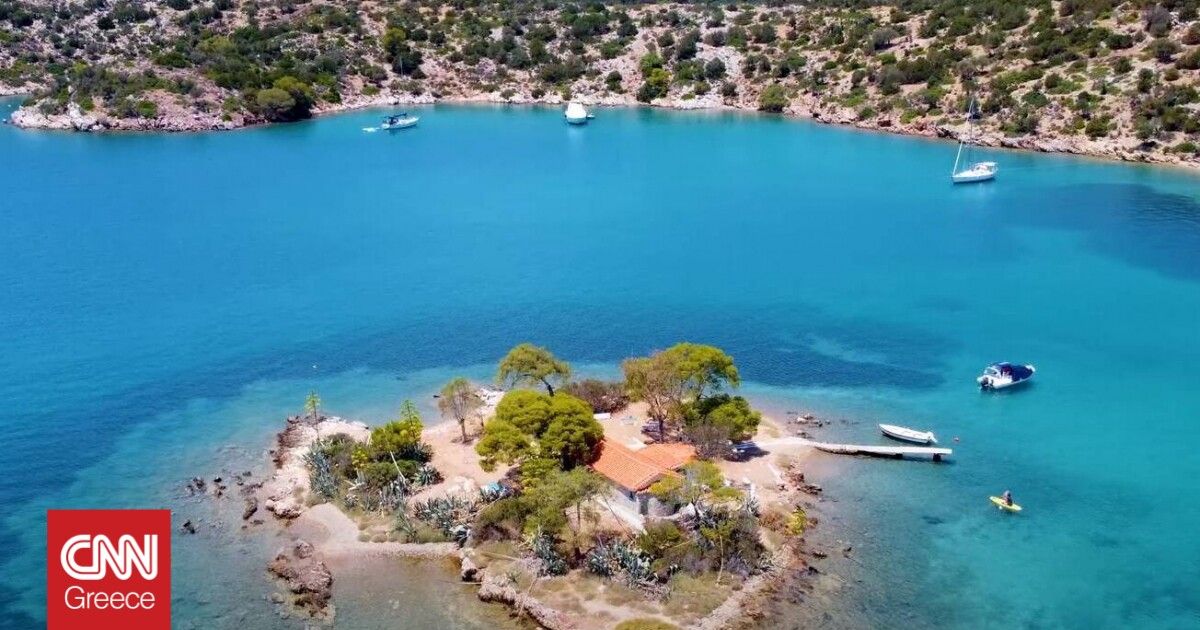 Το νησί «Έρως», ένας επίγειος παράδεισος κοντά στην Αθήνα - CNN.gr
