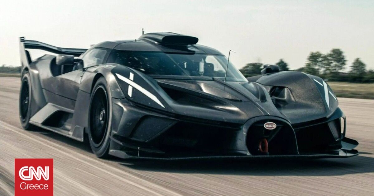 Η Bolide είναι η πιο ακραία Bugatti - CNN.gr