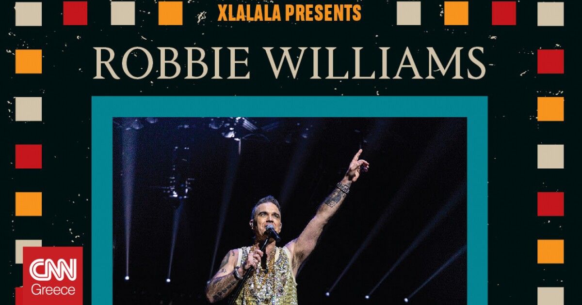Η Μεγάλη Επιστροφή του Robbie Williams στο Rockwave Festival! - CNN.gr