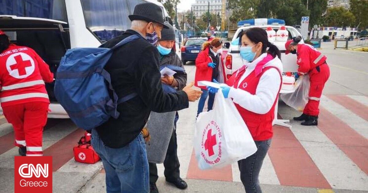 Δράση του Ελληνικού Ερυθρού Σταυρού για τους αστέγους την Πέμπτη στο ...