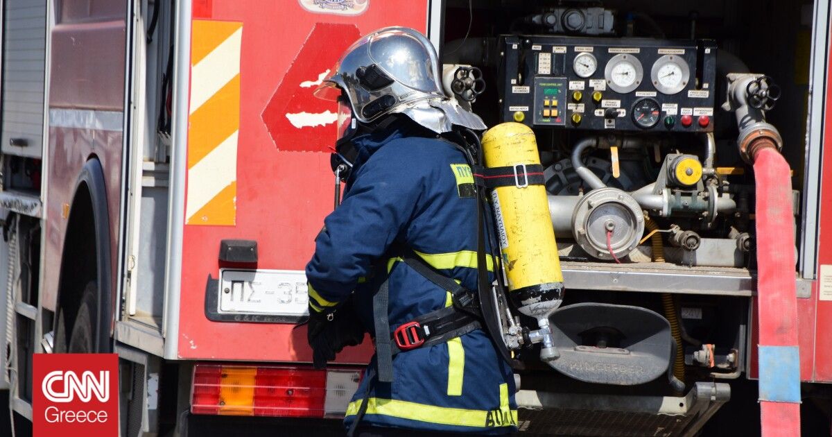 Φωτιά στη Μυτιλήνη - Επί ποδός η Πυροσβεστική - CNN.gr