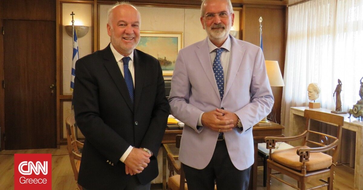 Με τον Πρόεδρο του Ελεγκτικού Συνεδρίου συναντήθηκε ο υπ. Δικαιοσύνης ...