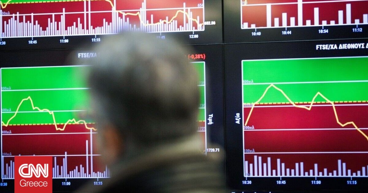 Το Χρηματιστήριο Αθηνών υποκύπτει στις διεθνείς πιέσεις - CNN.gr