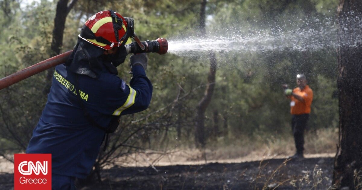 Φωτιά στον Κάλαμο: Ενισχύονται οι δυνάμεις της Πυροσβεστικής - Έκλεισαν ...