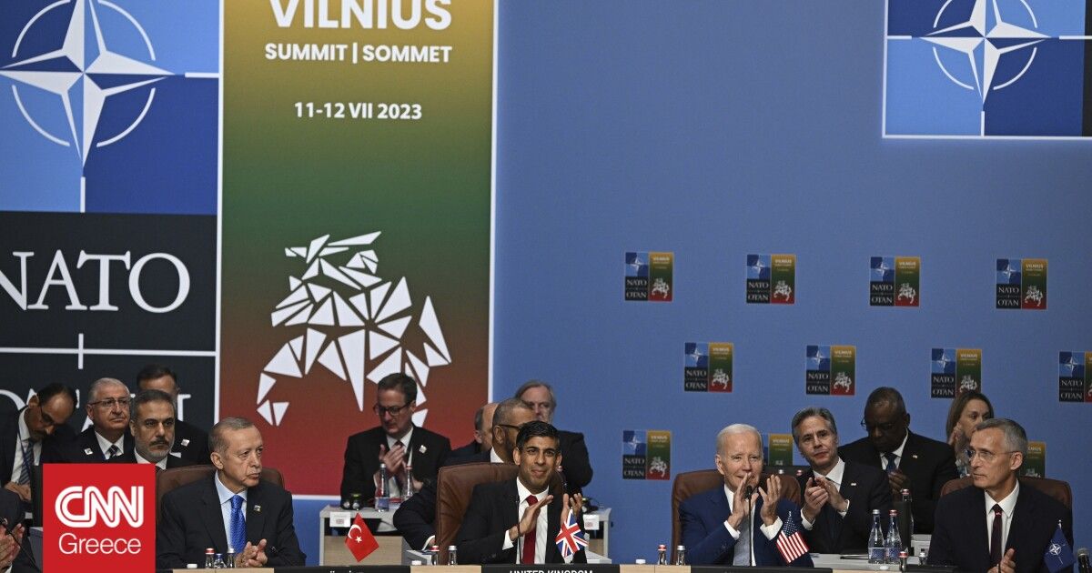 Η «στροφή» Ερντογάν σφράγισε τη Σύνοδο Κορυφής του ΝΑΤΟ στο Βίλνιους ...