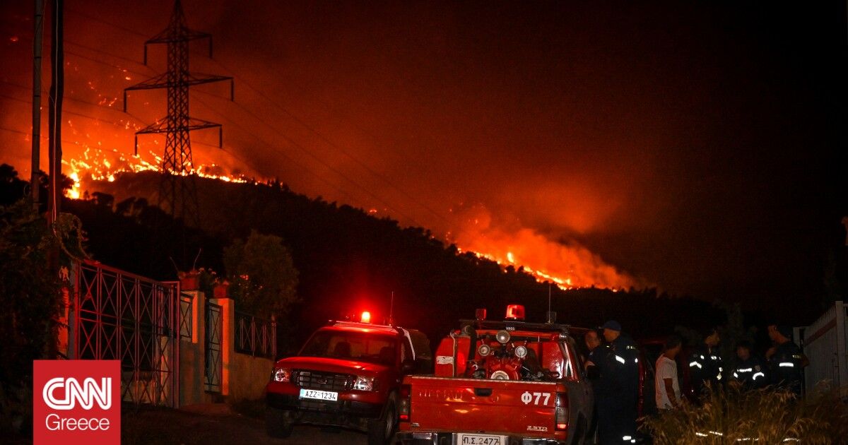 Πυρκαγιές στην Ελλάδα: Ανεξέλεγκτη η φωτιά σε Ρόδο, Αίγιο, Κέρκυρα και ...
