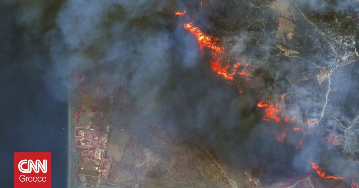 Φωτιά στη Ρόδο: Στάχτη πάνω από 107.000 στρέμματα γης - Ο πρώτος ...