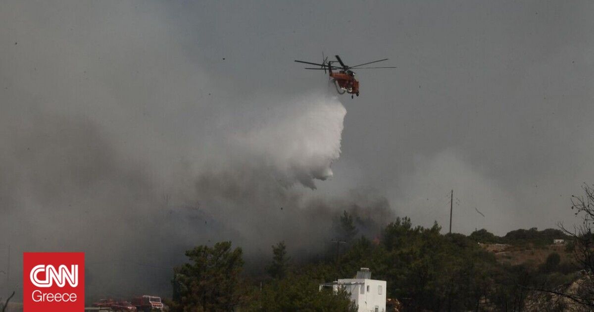 Νέα μηνύματα εκκένωσης από το 112 στη Ρόδο - CNN.gr