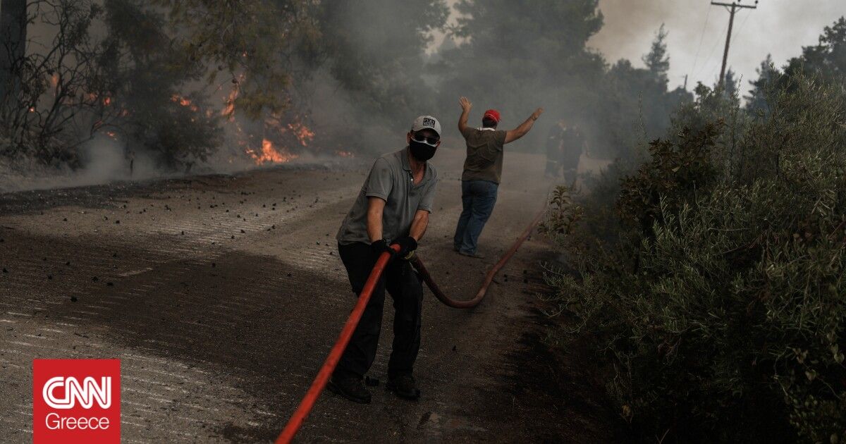 Νέα φωτιά στην Κύμη της Εύβοιας - Στη «μάχη» επίγειες και εναέριες ...