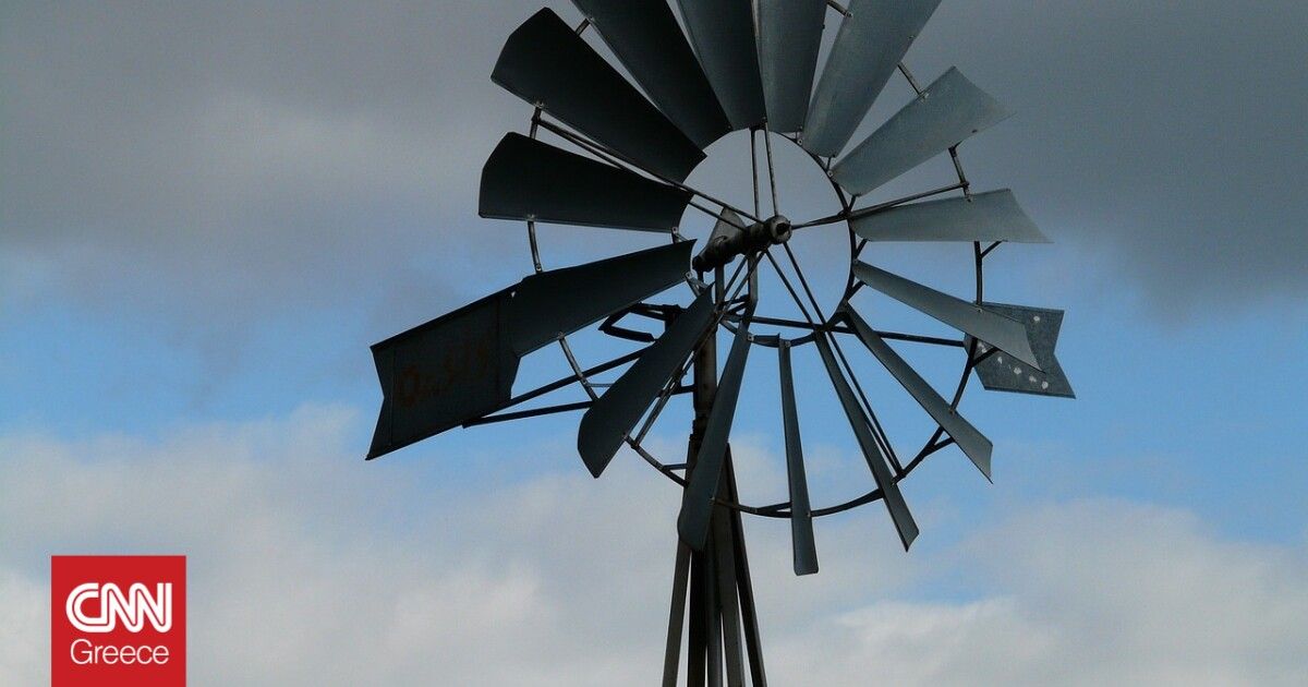 Ο πρώτος ενεργειακός ανεμόμυλος στο Οροπέδιο Λασιθίου - CNN.gr