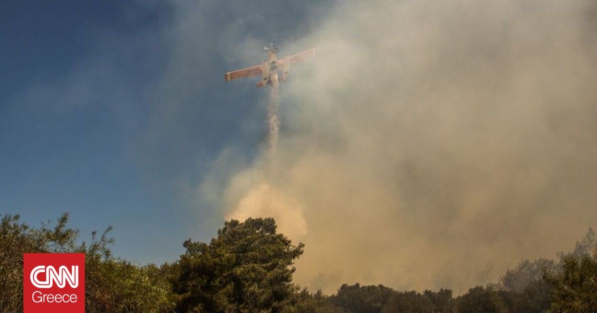 Σε εξέλιξη πυρκαγιά στην Κέρκυρα - CNN.gr