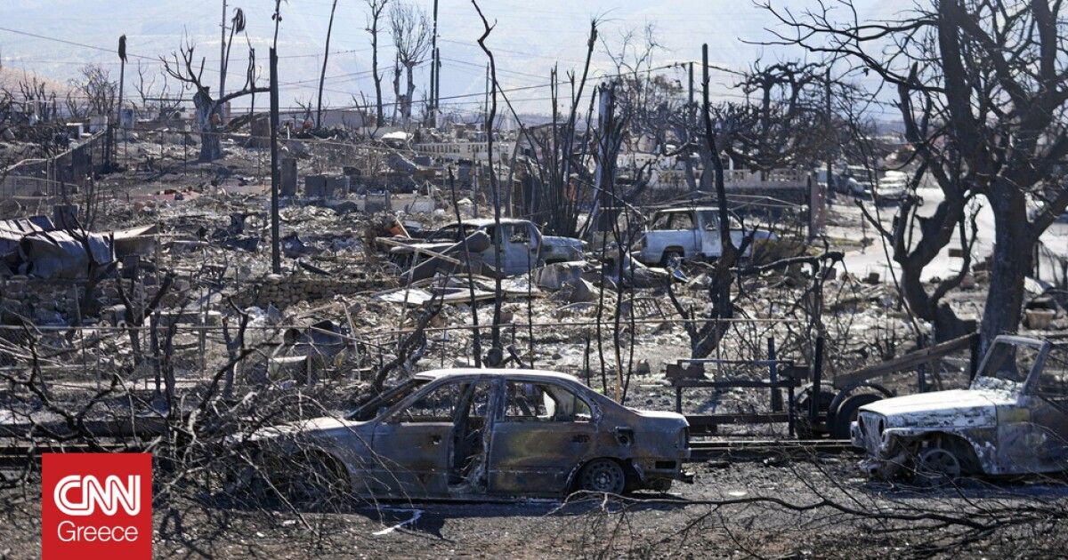 Στους 96 ο αριθμός των νεκρών από τις φωτιές στη Χαβάη - Συνεχίζονται ...