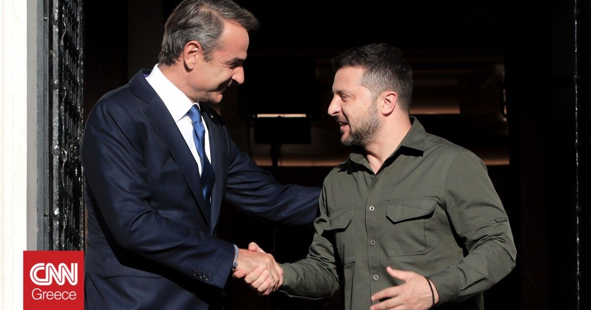 Η πρώτη ανάρτηση Ζελένσκι για την επίσκεψη στην Ελλάδα - CNN.gr