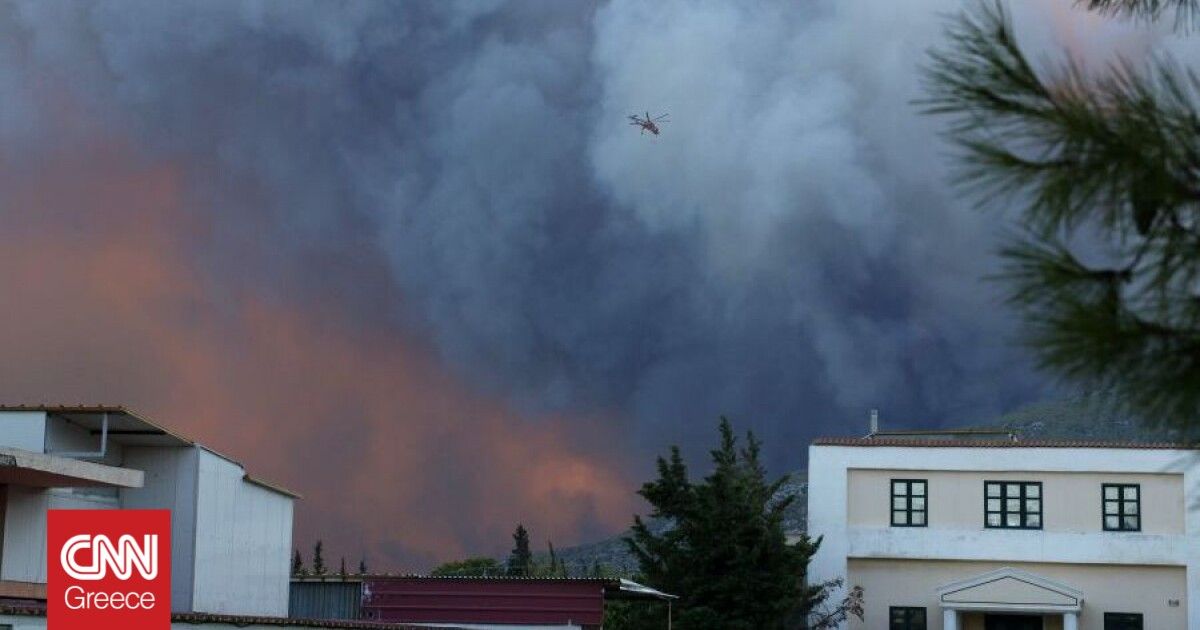 Φωτιά στη Φυλή: Κλειστό το καζίνο και το τελεφερίκ στην Πάρνηθα - CNN.gr