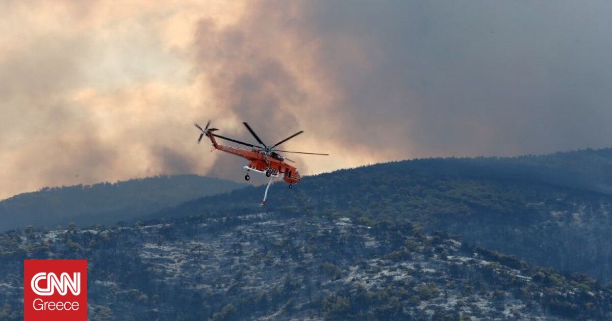 Φωτιά στην Πάρνηθα: «Καμπανάκι» Μαρουσάκη για επικίνδυνα φαινόμενα - Tι ...