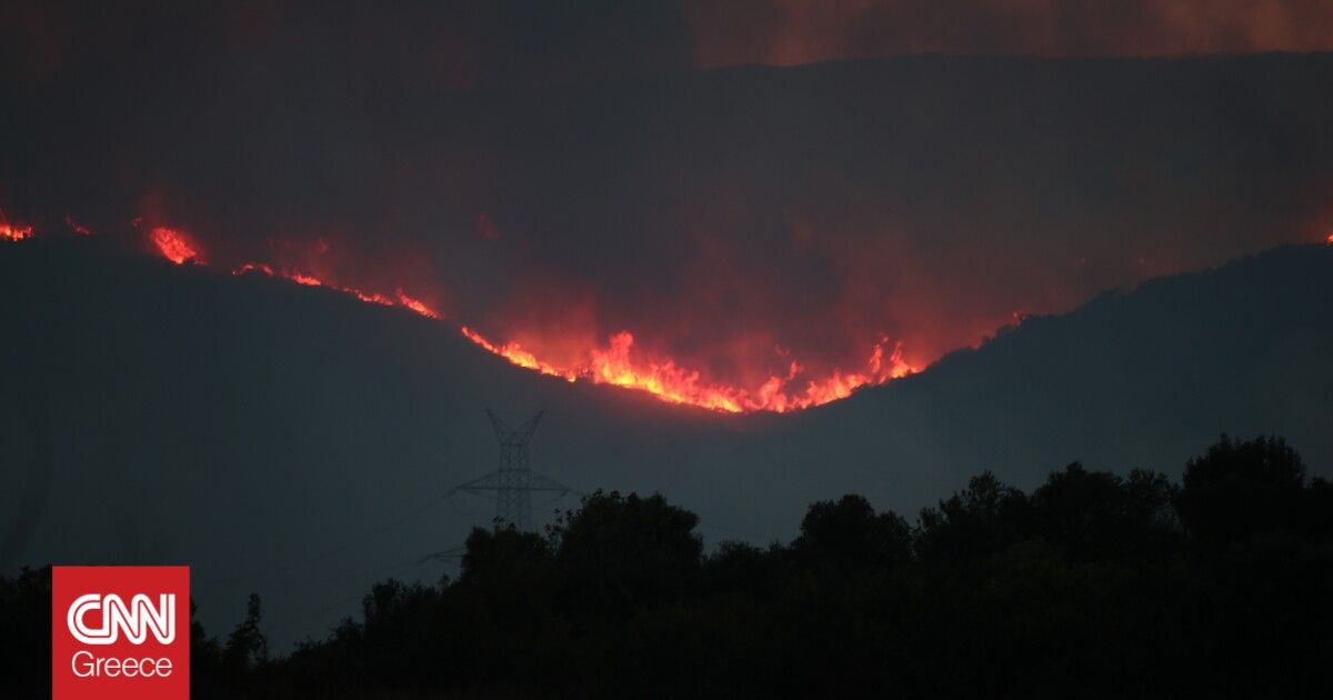 Φωτιά στην Καβάλα: Συνεχίζεται η μάχη στον Νέστο - Επιφυλακή για το ...