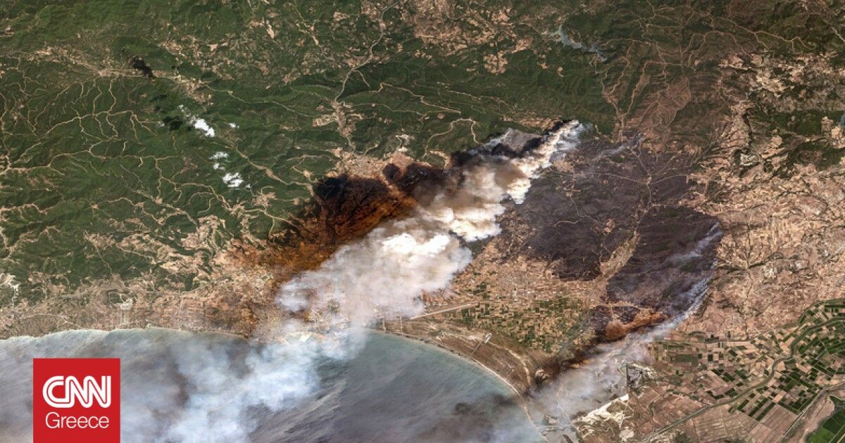 Πυρκαγιές: Μάλτα και Σικελία έχει «σκεπάσει» ο καπνός από Ελλάδα ...