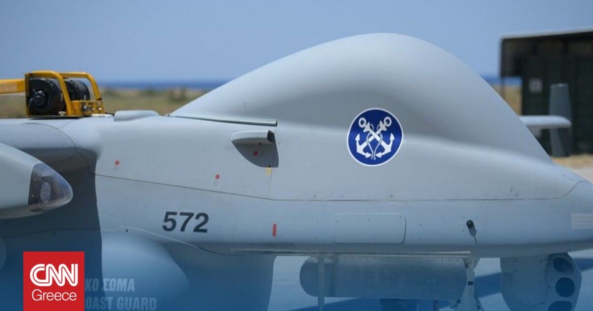 Drone του Λιμενικού κατέπεσε στη θάλασσα νότια της Κρήτης - CNN.gr