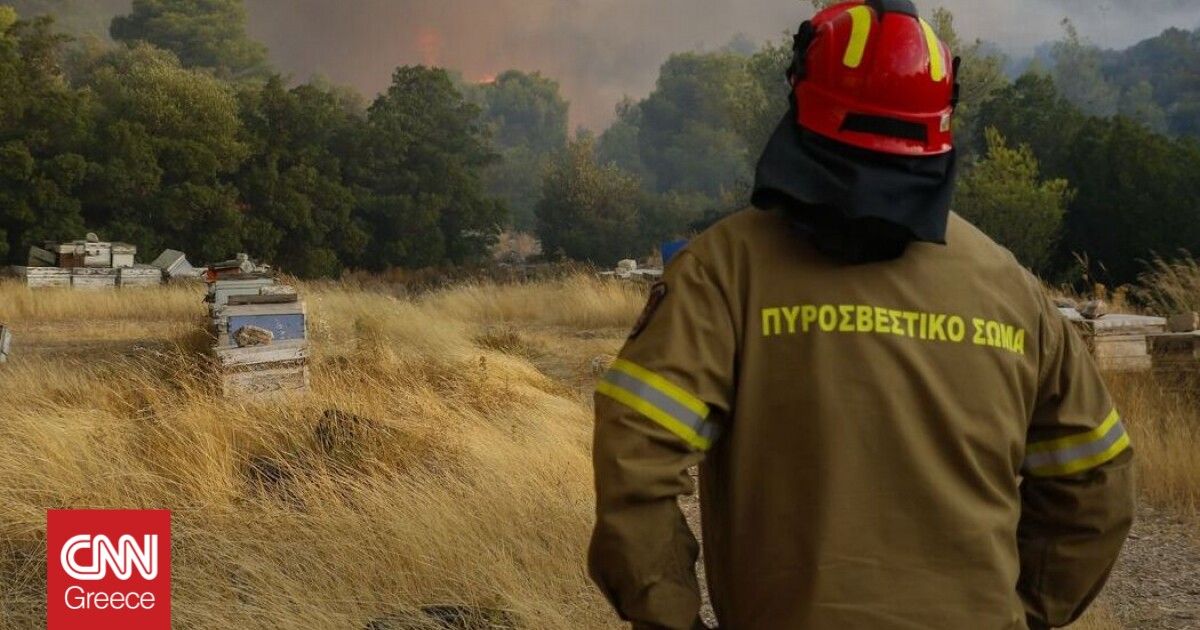 Ποιες περιοχές εμφανίζουν υψηλό κίνδυνο εκδήλωσης πυρκαγιάς σήμερα - CNN.gr