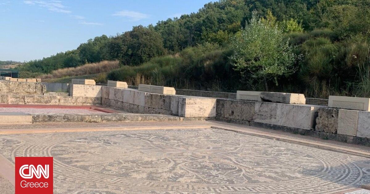 Το ανάκτορο του Φιλίππου Β΄ στις Αιγές αποκτά νέα μορφή - CNN.gr