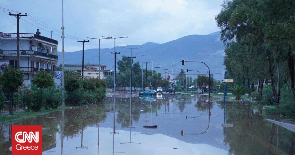 Κακοκαιρία Elias: Μη πόσιμο το νερό σε έξι κοινότητες των Τρικάλων - CNN.gr