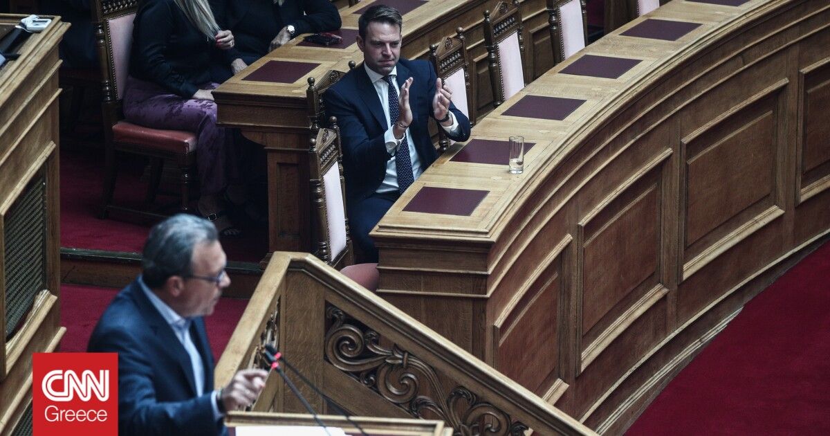 Ολομέτωπη σύγκρουση κομμάτων στην «πρώτη» Κασσελάκη στη Βουλή - Οι ...