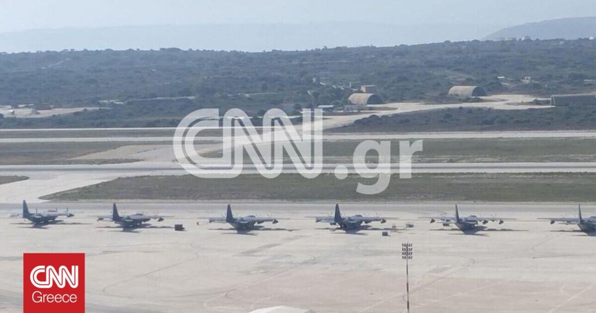 Μεγάλη κινητοποίηση αμερικανικών αεροσκαφών στη Σούδα - Αποκλειστικές ...