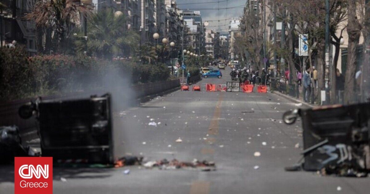 Ένταση στην ΑΣΟΕΕ - Κλειστή επί μία ώρα η Πατησίων - CNN.gr