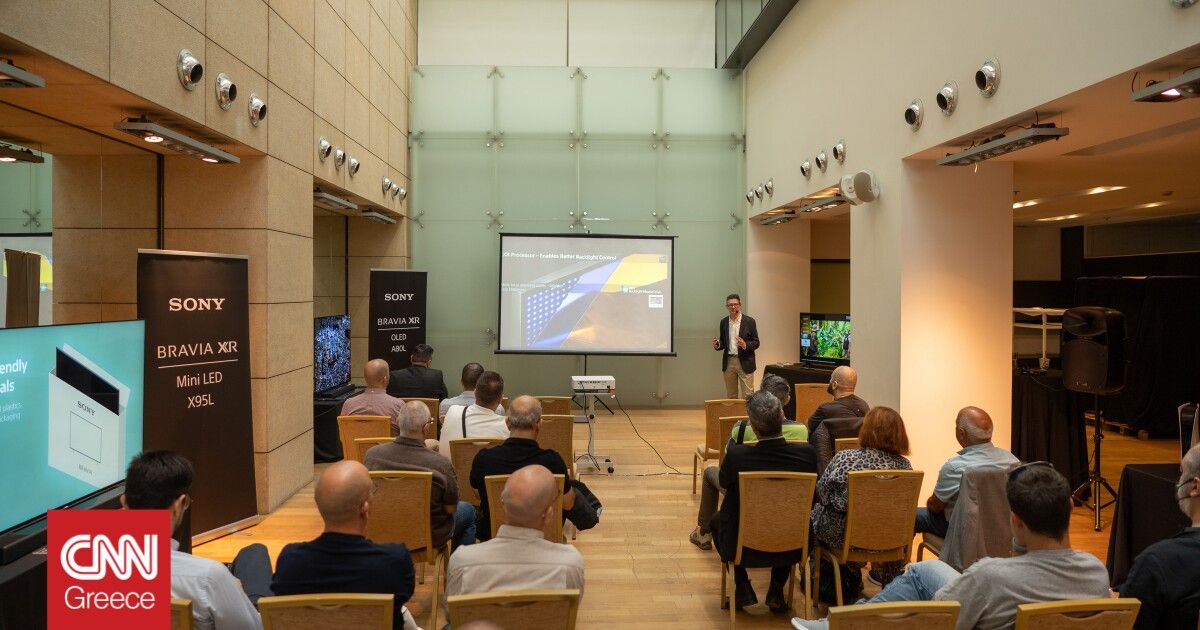Sony: Σε «πρώτη προβολή» στην Ελλάδα το νέο lineup των τηλεοράσεων BRAVIA XR 2023 - CNN.gr