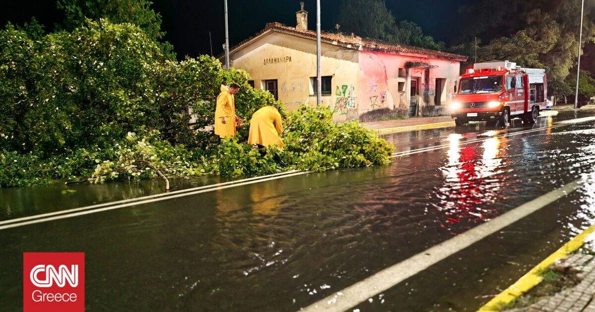 Κακοκαιρία: Οκτώ περιοχές με τα μεγαλύτερα ύψη βροχής - Ρεκόρ ...