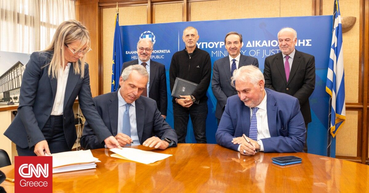 Έπεσαν οι υπογραφές για την ανέγερση του νέου Δικαστικού Μεγάρου ...