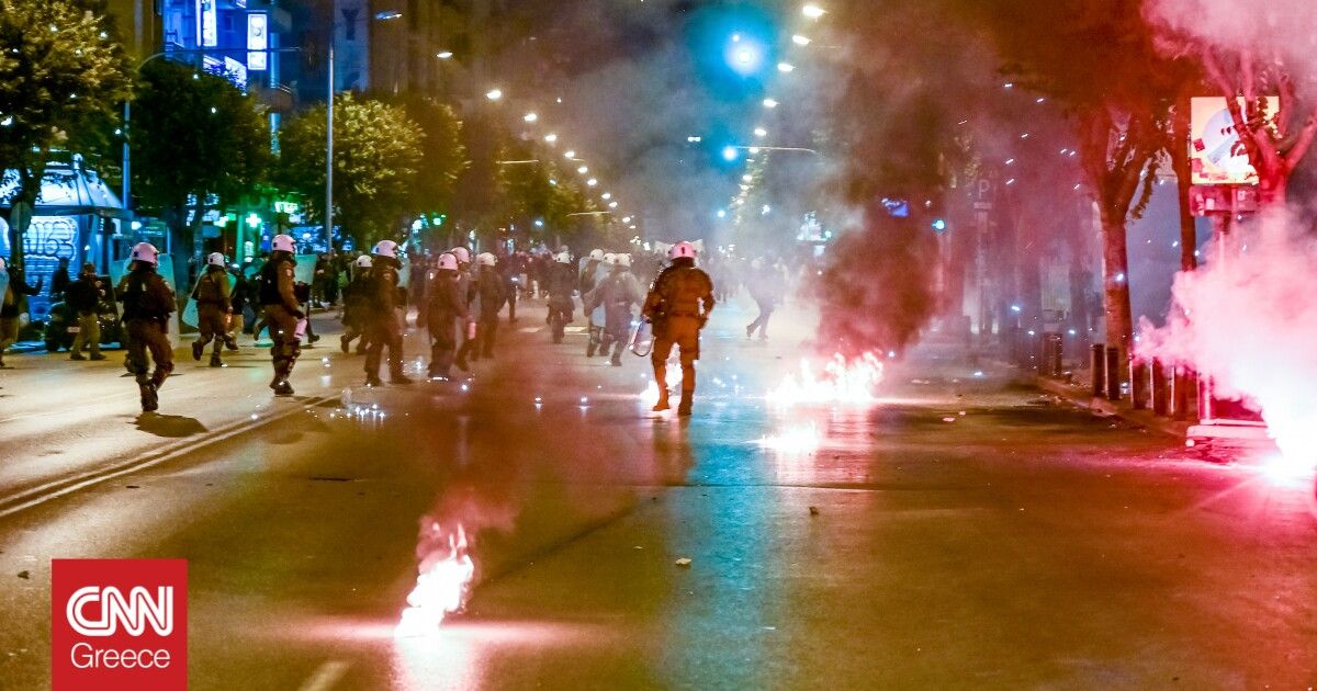 Θεσσαλονίκη: Τρεις συλλήψεις μετά την πορεία για την επέτειο του ...