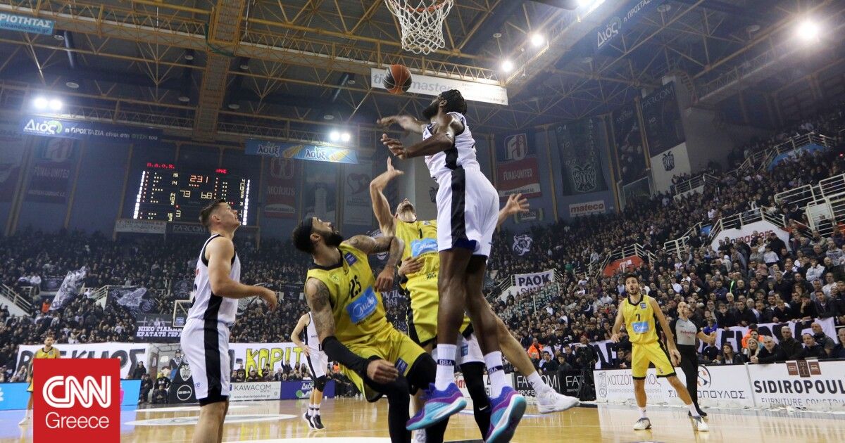 Basket League: Θρίαμβος του ΠΑΟΚ επιβλήθηκε με 82-76 του Άρη - CNN.gr