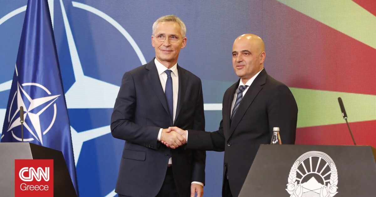 Στόλτενμπεργκ από Σκόπια: «Δεν βλέπουμε στρατιωτική απειλή από τη Ρωσία ...