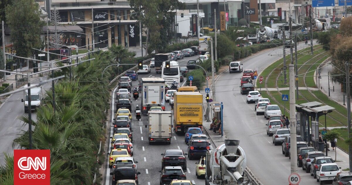 Κίνηση τώρα: Μποτιλιάρισμα σε παραλιακή και Κηφισίας – Πού αλλού ...