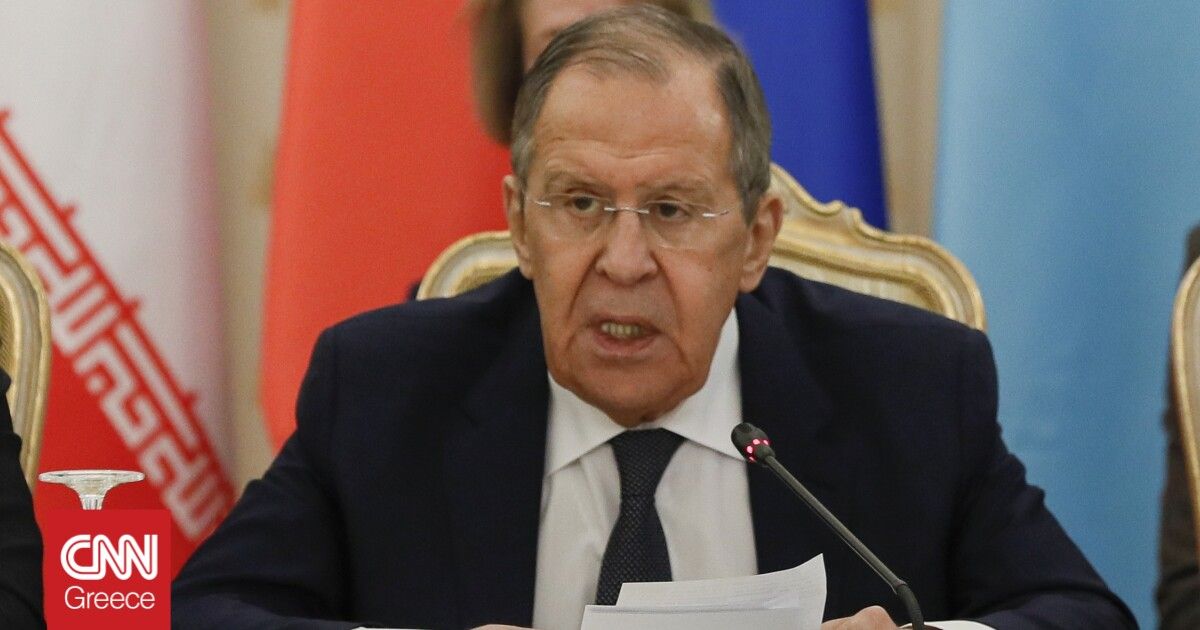 Λαβρόφ: Η Δύση προσπαθεί να εξουθενώσει τη Ρωσία στην Ουκρανία - CNN.gr