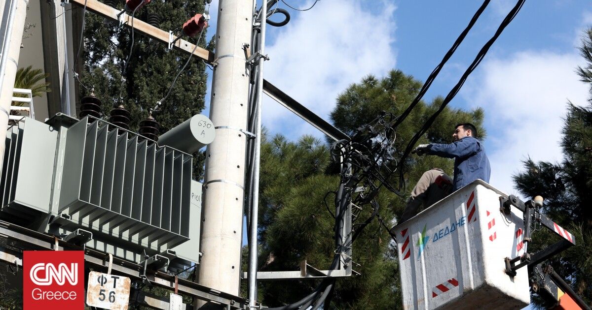 Πτολεμαΐδα: Χωρίς ηλεκτρικό ρεύμα το κέντρο της πόλης - CNN.gr
