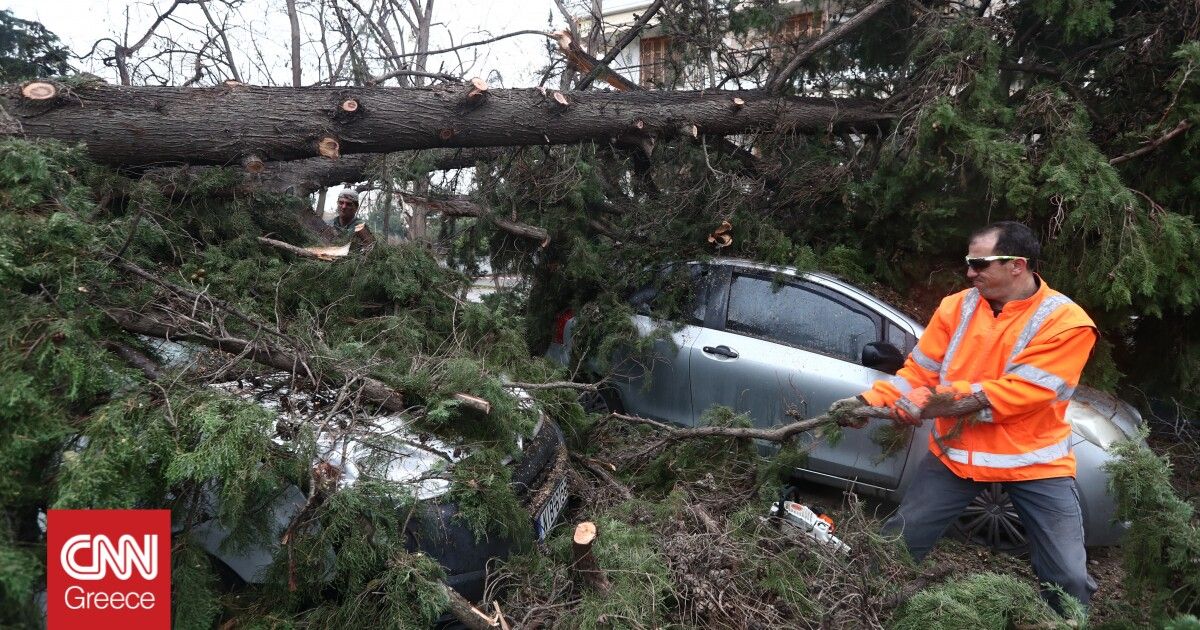 Κακοκαιρία: 485 κλήσεις στην Πυροσβεστική για απεγκλωβισμούς και κοπές ...