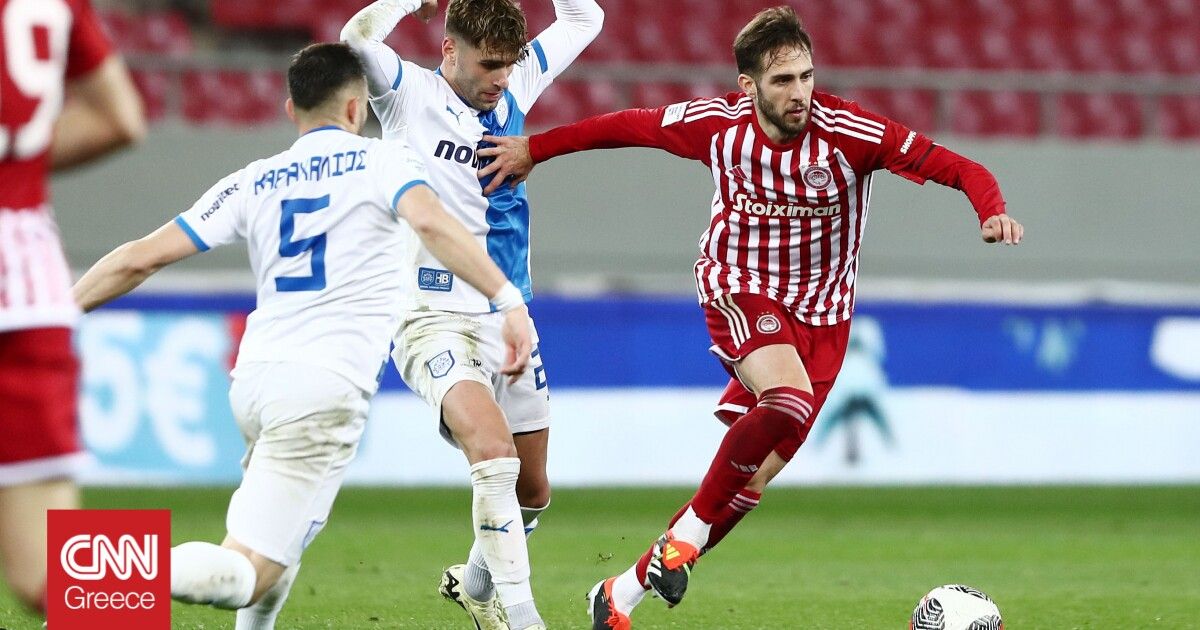 Ολυμπιακός - ΠΑΣ Γιάννινα 3-1: Τρίτη σερί νίκη για τους «ερυθρόλευκους ...