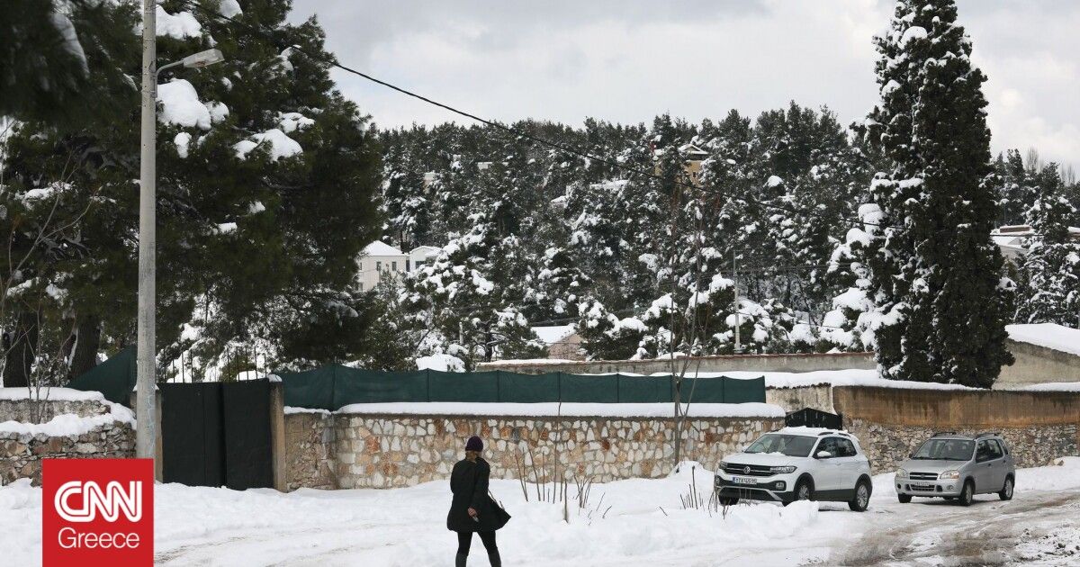 Αρνιακός για κακοκαιρία Avgi: Χιονοθύελλες με -5 βαθμούς - Στα λευκά ...