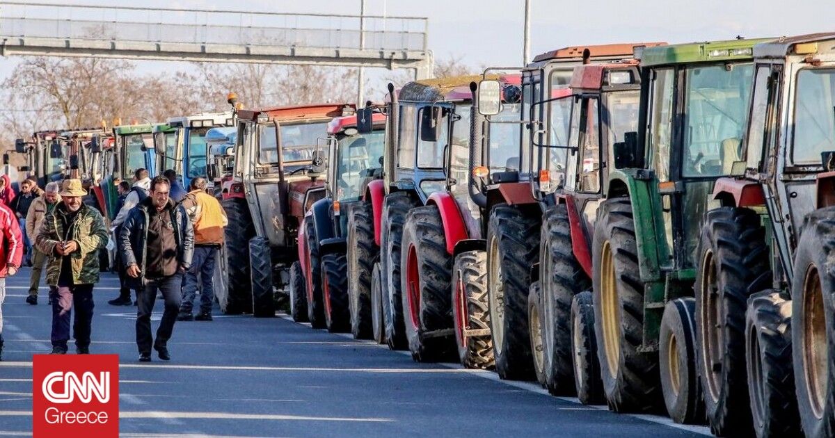 Αγρότες: Προειδοποιητικό κλείσιμο της Εθνικής στη Θεσσαλία αποφάσισαν ...