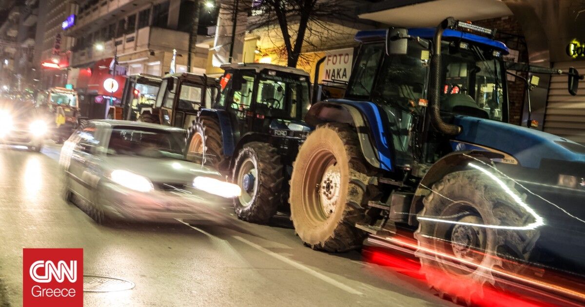 «Απόβαση» αγροτών στην Θεσσαλονίκη: Στην είσοδο της έκθεσης Agrotica με ...