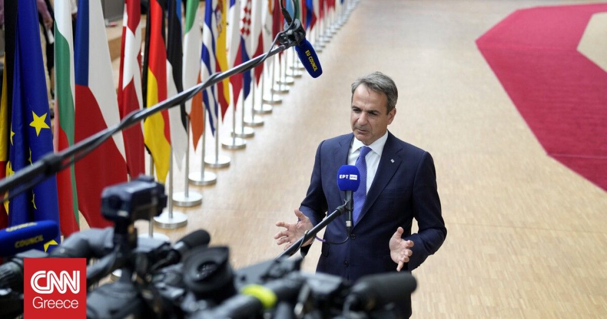 Μητσοτάκης από Βρυξέλλες: «Είμαστε υπέρ της παύσης του καθεστώτος της ...