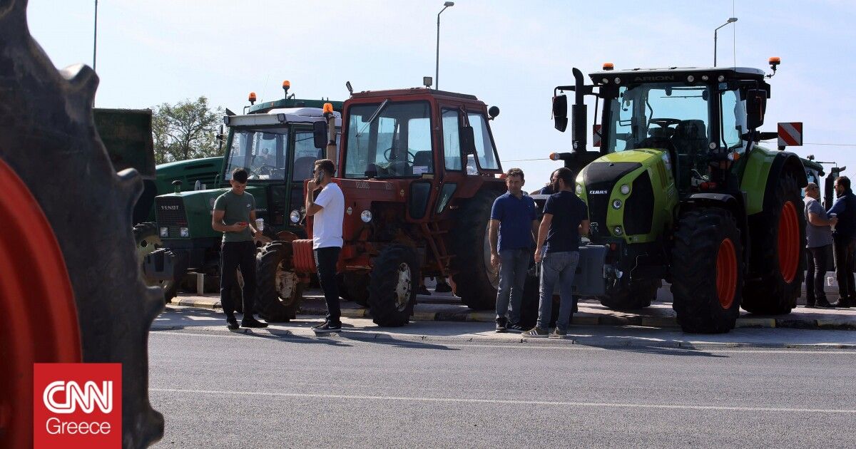 Βόλος: Οι αγρότες κλείνουν συμβολικά την Εθνική στο ύψος του Αλμυρού ...