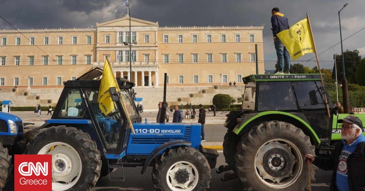 Αγρότες: Έφτασαν στο Σύνταγμα τα πρώτα τρακτέρ - Το απόγευμα το ...