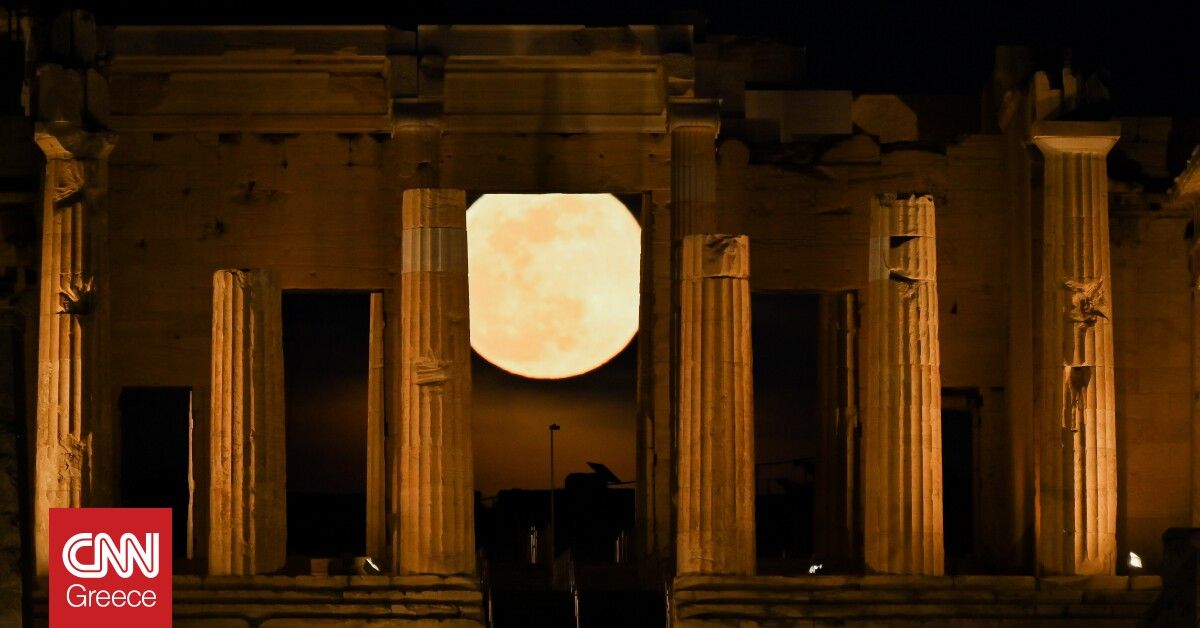 Το φεγγάρι «κρύβεται» στην Ακρόπολη - Μοναδικές εικόνες από την ...