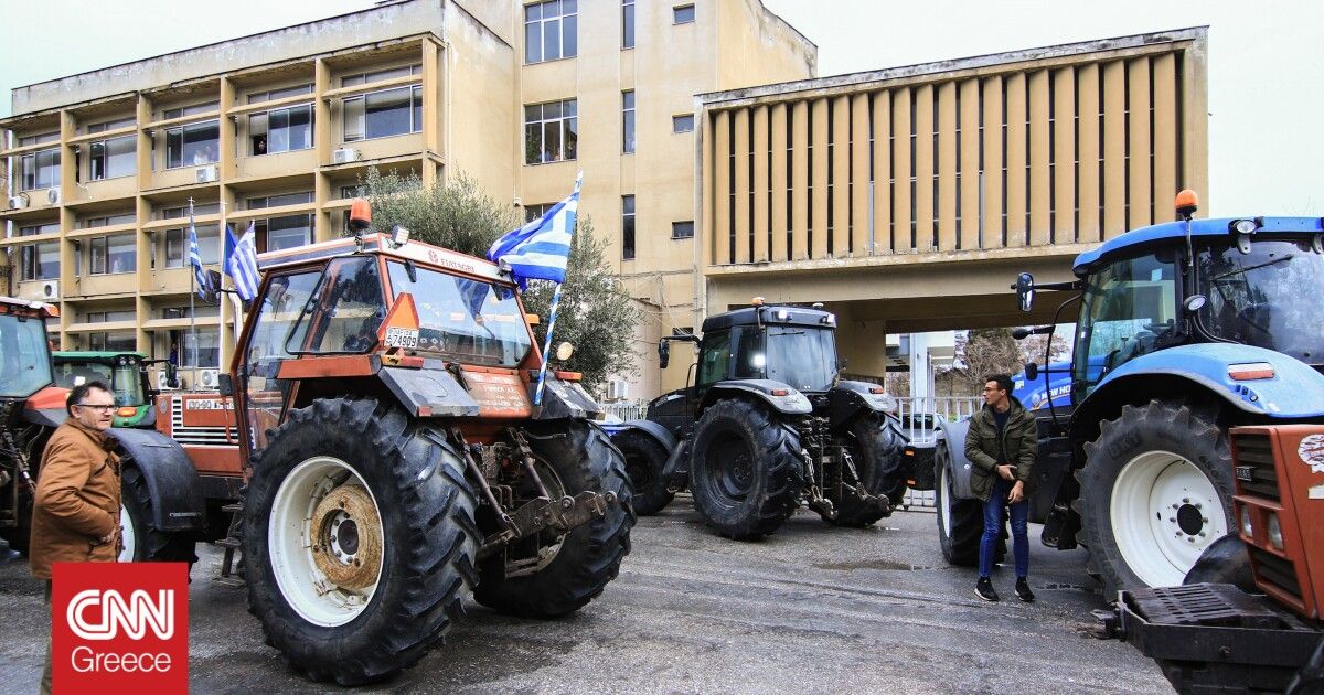 Αγρότες: Διαμαρτυρία με τρακτέρ σε Τρίκαλα, Λάρισα, Καρδίτσα, Πήλιο ...