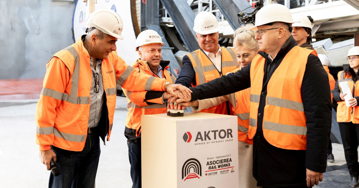 Άκτωρ: Κατασκευάζει τις μεγαλύτερες σιδηροδρομικές σήραγγες της ...