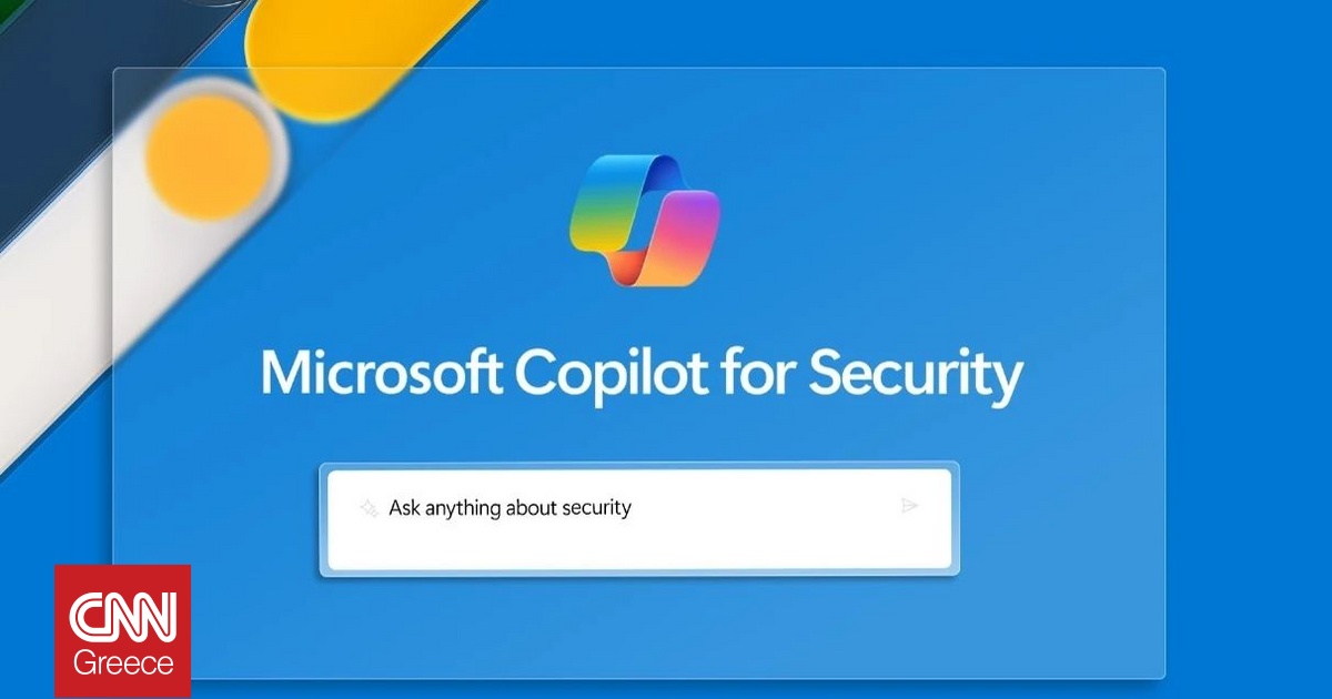 Το GenAI στην κυβερνοπροστασία φέρνει η Microsoft - CNN.gr